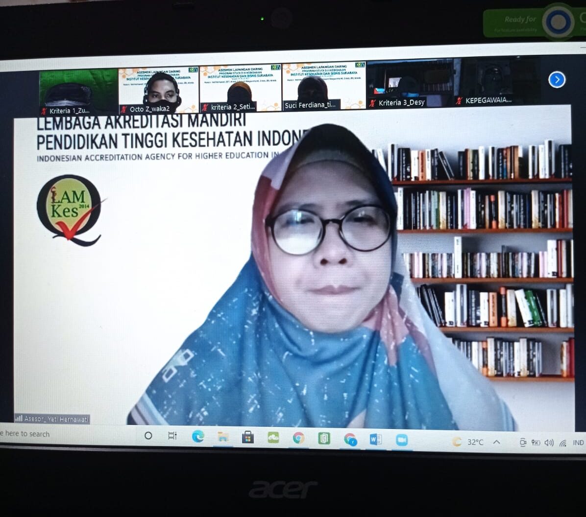 Pelaksanaan Akreditasi Prodi D3 Kebidanan Institut Kesehatan dan Bisnis Surabaya Oleh LAM-PTKes ...